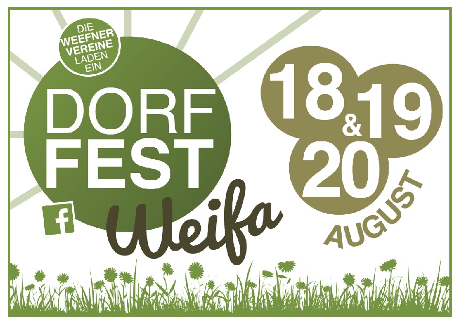 Dorffest Weifa vom 18. bis 20. August - Bautzener Bote